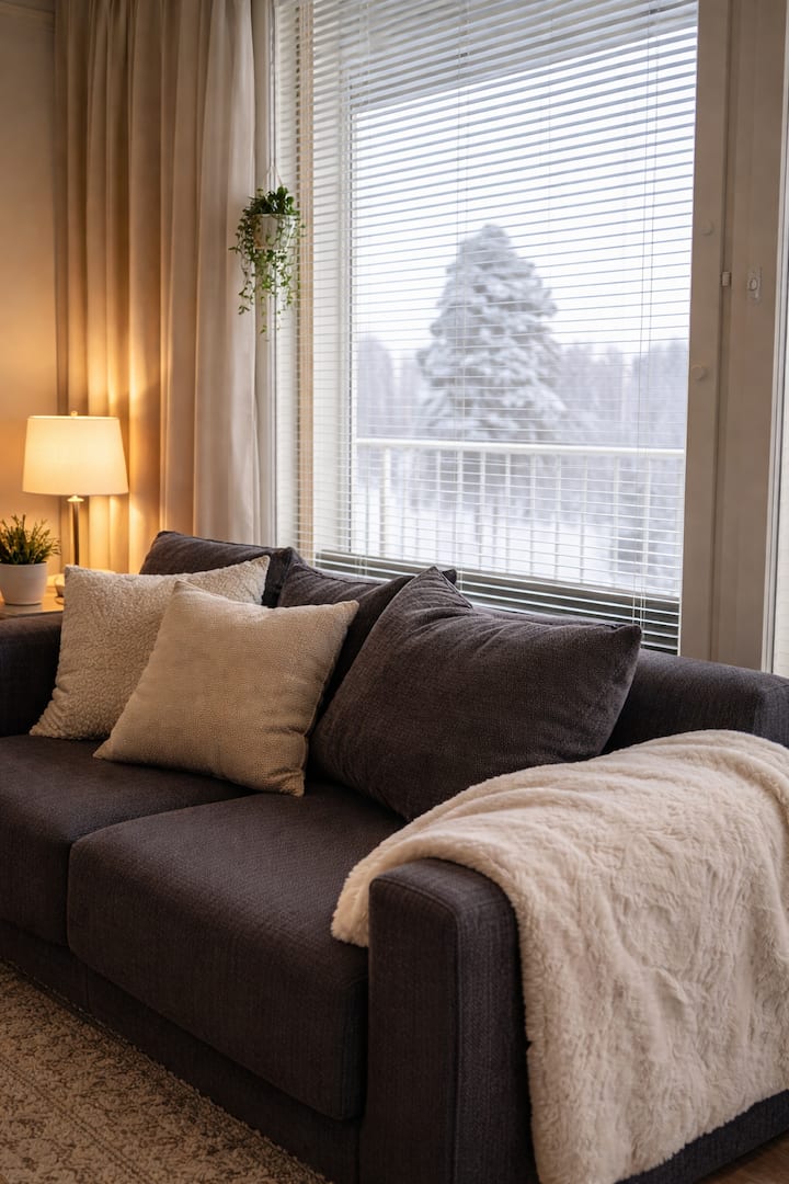 Modern 2br Near Oys Hospital, Sauna & Free Parking - Oulu