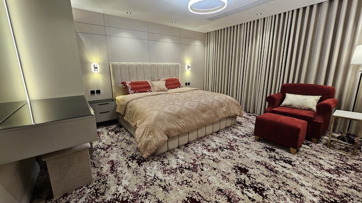 شقة فندقية فاخرة بغرفتين نوم وموقع مميز - Saudi Arabia