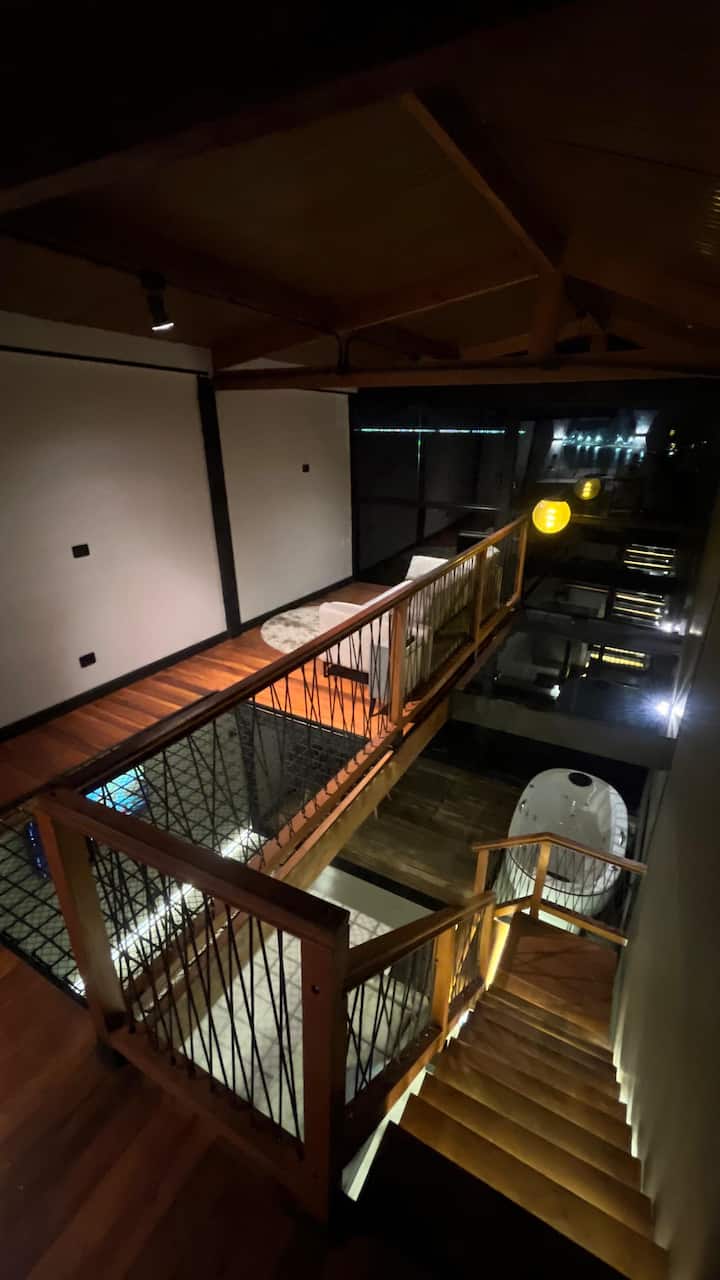 Cabana Frente Mar Hidro Na Varando Para 6 Pessoas - Caraguatatuba