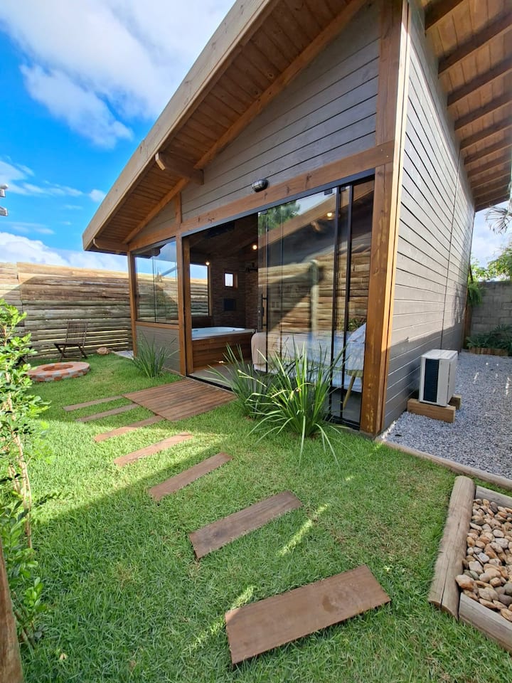 Cabana Na Praia Com Hidro - Brésil