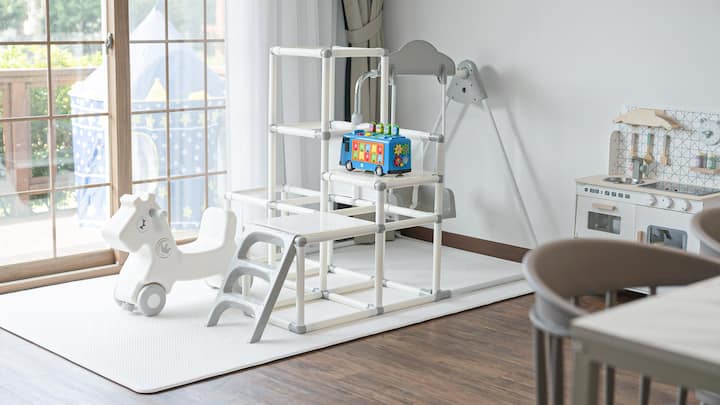 제주시의 아늑한, 여유로운 아늑한 공간 - 오렌지(키즈용품완비/저상침대/분리형)-키즈룸 - Jeju-si