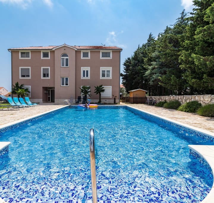 Ferienwohnung Mit Pool, Grill, Garten - Medulin