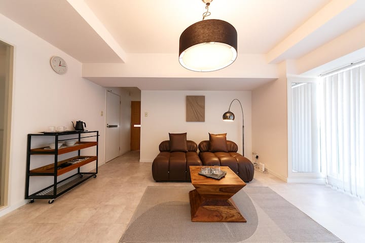 Open】*エグゼクティブルーム*タワマン19階絶景*札幌中心*2ldk60㎡*wifi*ススキノ - Sapporo
