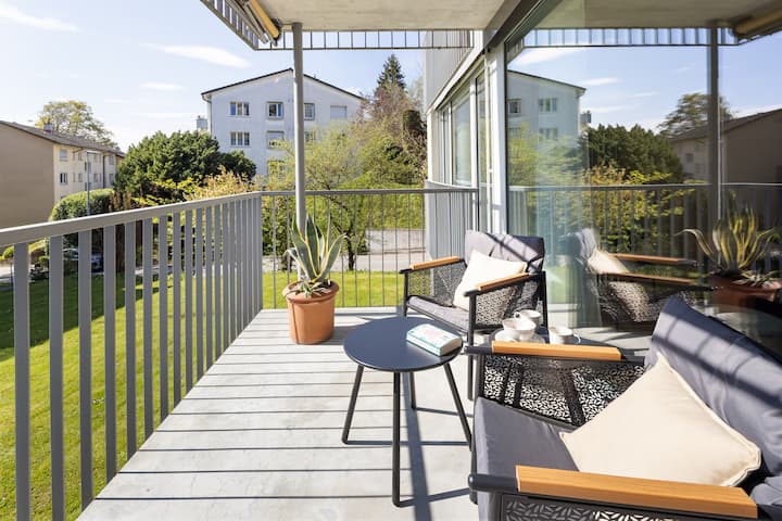 Daheim Auf Zeit · 3.5-rm · Balcony & Parking - St. Gallen
