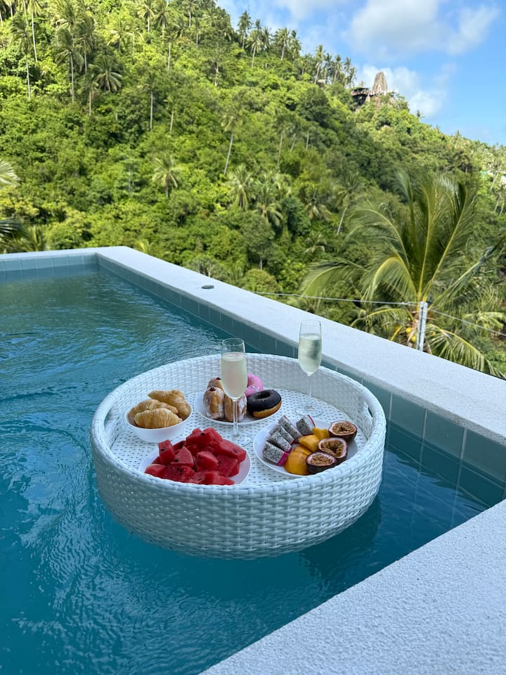 Zamya Villa C13-2 Sea View Private Pool 1br - Koh Samui