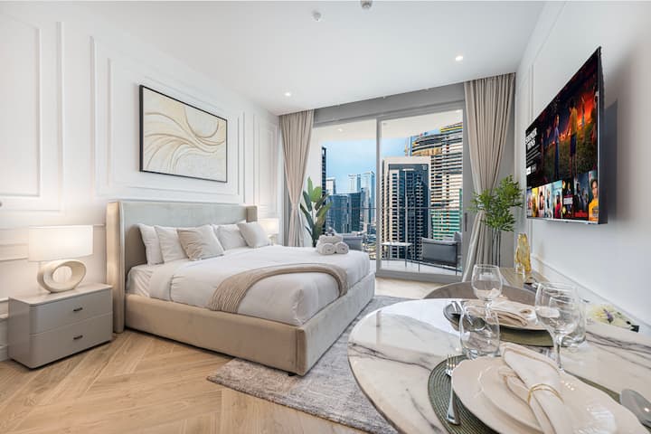 Studio Vue Burj | Padel Et Tennis, Parking - Dubai