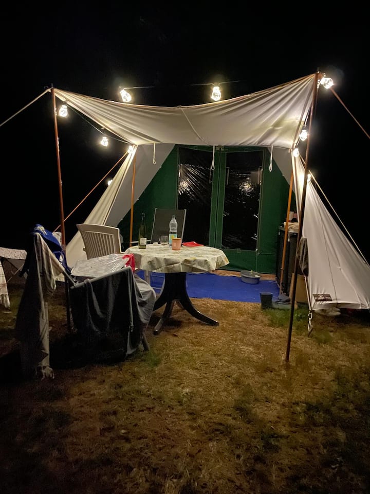 Natuurverblijf In Een Ingerichte Tent "Nature" - Bourganeuf