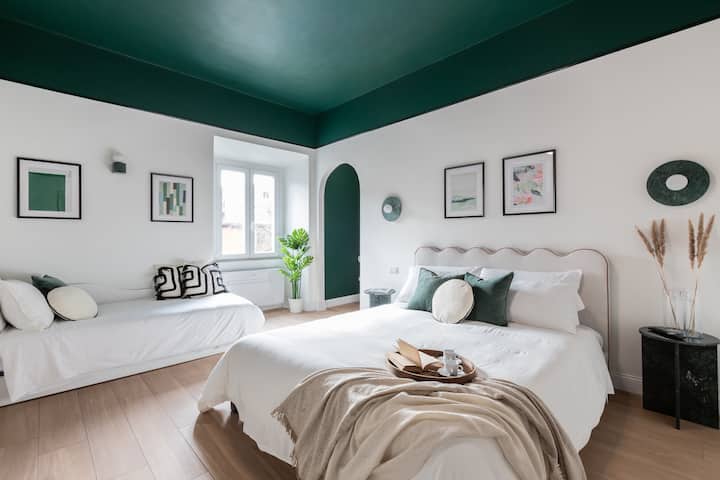 [Colosseo 3 Min.] New & Bright, Design, Doccia Spa - Italy