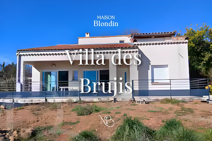 Villa Neuve Pleine Nature, Chassiers 8 Pers - Ardèche
