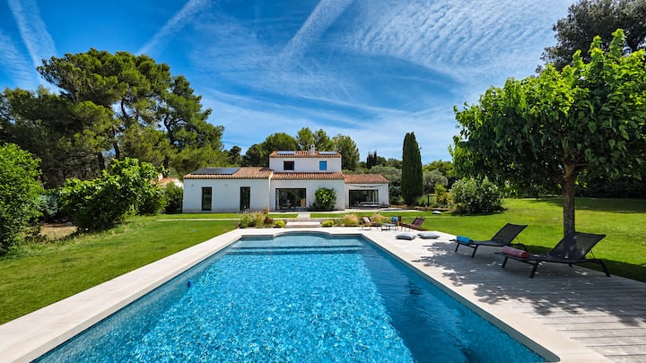 Villa Familiale Proche Aix, Piscine Et Pétanque - Aix-en-Provence