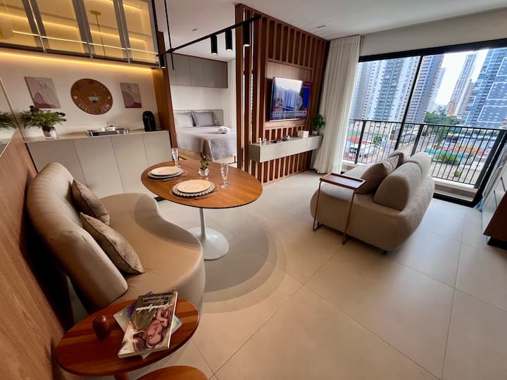 Tai Residências Bueno | Vista Pôr Do Sol + Piscina - Goiânia