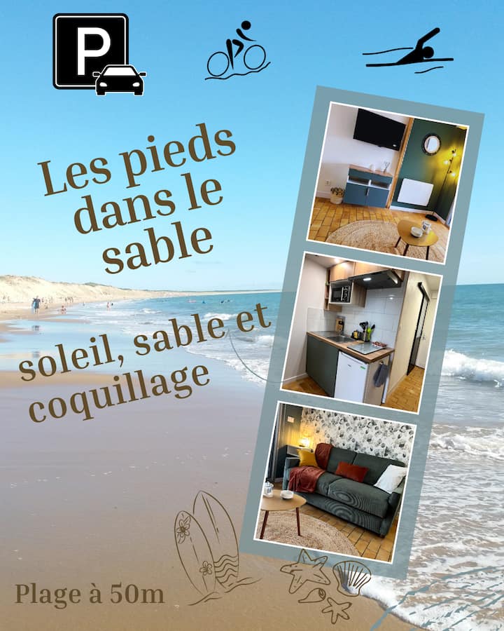 Les Pieds Dans Le Sable - Longeville-sur-Mer