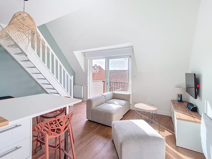 Vue Mer - Appart Calme & Lumineux - 4 Personnes - Wissant