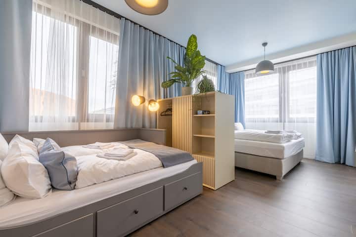 Family Apartment 4 Gäste Air Condition Parken Frei - Múnich