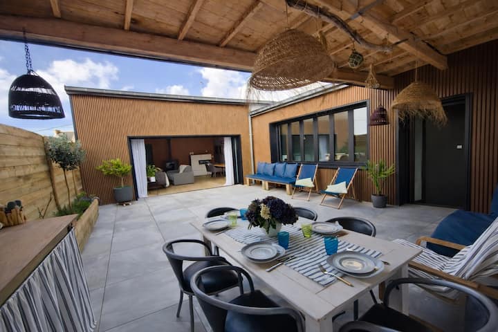 Maison "Au Patio Des Dunes" à 600 M De La Plage - Guilvinec