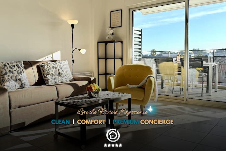 ÉVasion Azuréenne : Terrasse, Piscine, Calme - Villeneuve-Loubet