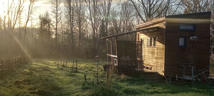 Tiny House Avec Poêle à Bois - Flobecq