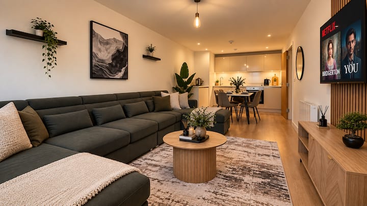 1br City Flat | Sleeps 6 | Parking - Londres