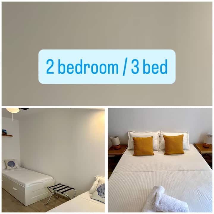 New, Double And Single Beds In A 2 Bedroom Flat - Nizza