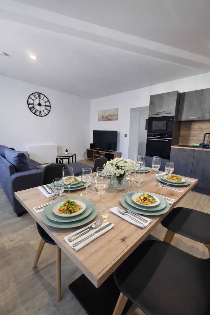 F3 Neuf & Lumineux – 2 Ch– 6 Pers – Gare à Pied - Épinal