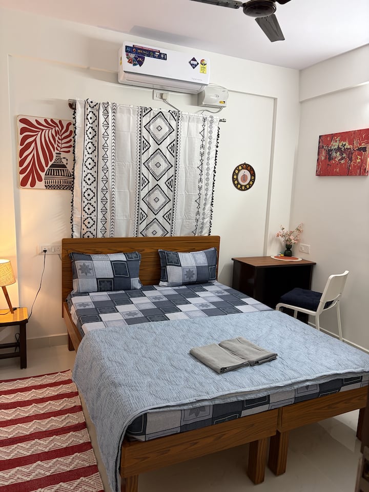 Modern 1bedroom Living/ Eka Residence3 No Car Park - バンガロール