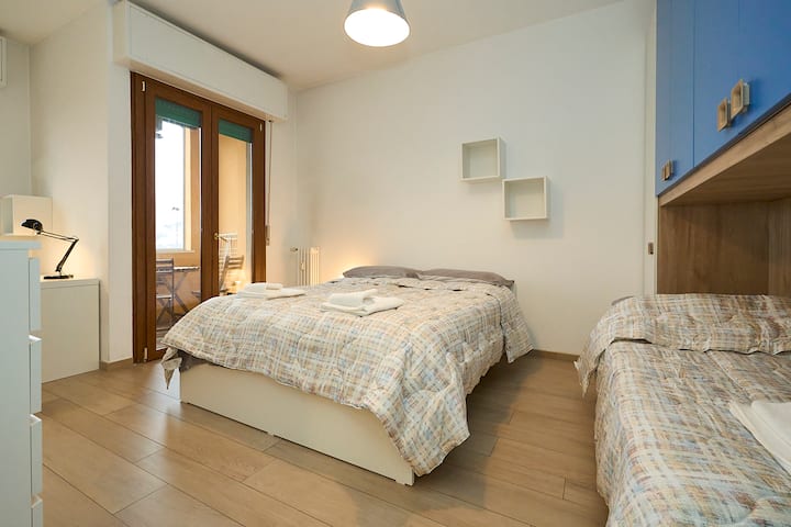 [3 Rooms Flat] 15 Minutes From Navigli-humanitas - Milan