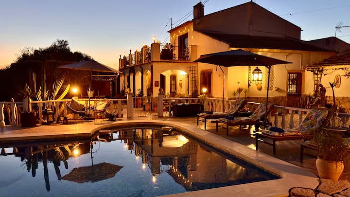Spanish Farmhouse W/ Pool & Orchard • Sleeps 10 - Bigastro