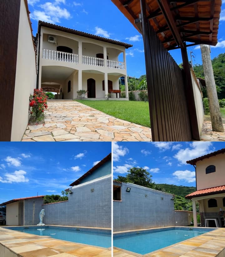 Grande Casa Com Piscina, Ampla Area Externa 3 Qrts - Mangaratiba