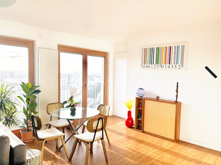 Flat For 6 + Free Parking - Paris 10e Arrondissement