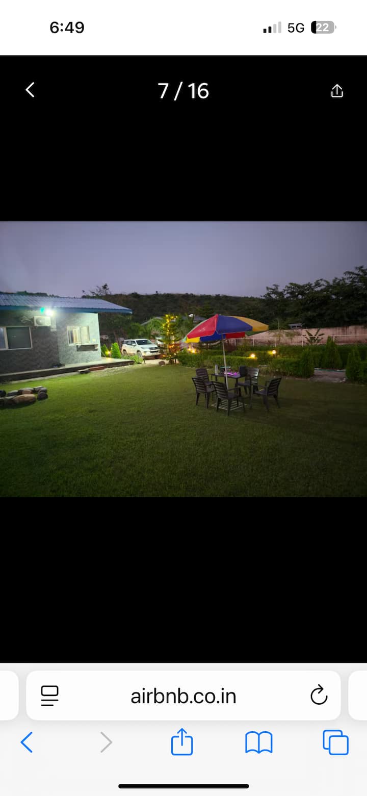 Dalip Farm : River View Guestroom And Party Lawn - Haryana