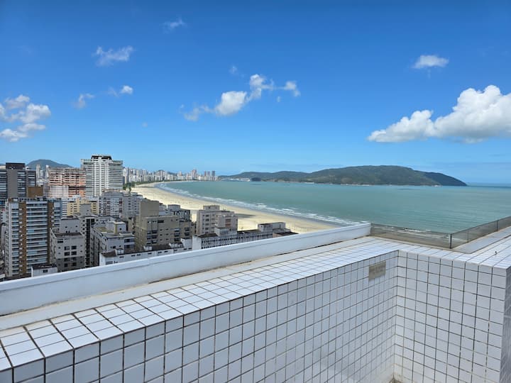 King Suíte Varanda: Localização Nobre Conforto - Santos, Brasil