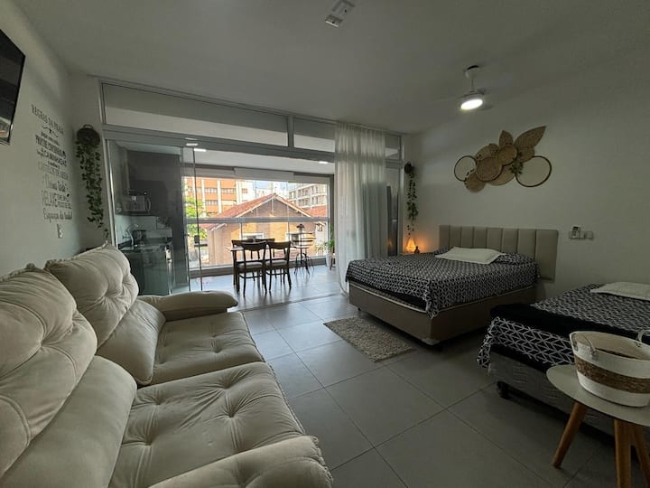 Apartamento Home Studio Com Piscina | Itaguá - Ubatuba