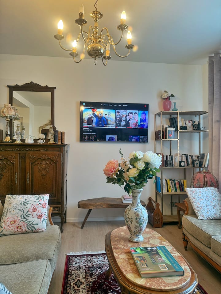 Grand Appartement Avec Jardin - Spa