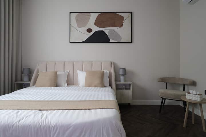 Studio Near Bolivard Qobaa | 55" Tv | Smart-entry - Medina, Saudi Arabia