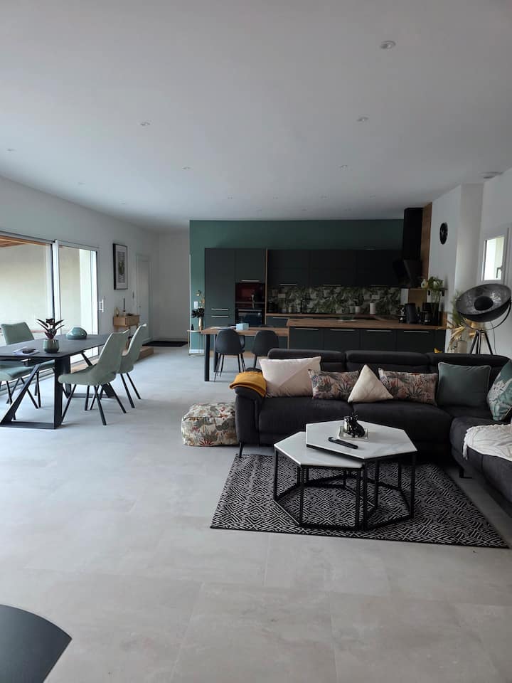 Maison Neuve Tout Confort.2 Chambres. - Lannemezan