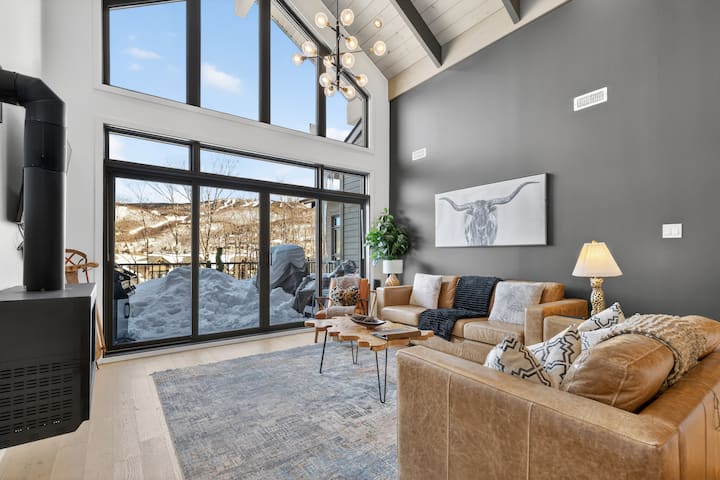 Verbier Tremblant: Scandinavian Condo 2km To Ski! - Mont-Tremblant