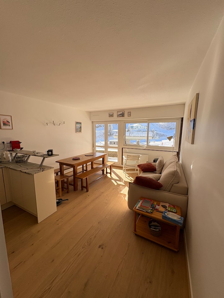 Appart Gourette De 3 Chambres Avec Terrasse - Arrens-Marsous