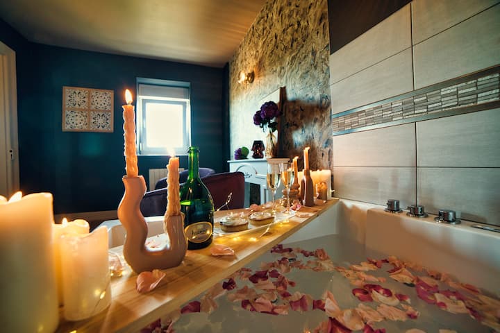 Suite Sosiego Jacuzzi Privé Romantique Love - Mulhouse