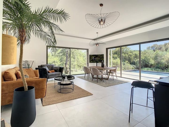 Villa De Luxe Avec Piscine Privée - Ajaccio