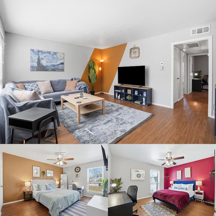 Pleasant 2bd:tcu Walkable, Heartwarming & Spacious - Fort Worth, TX