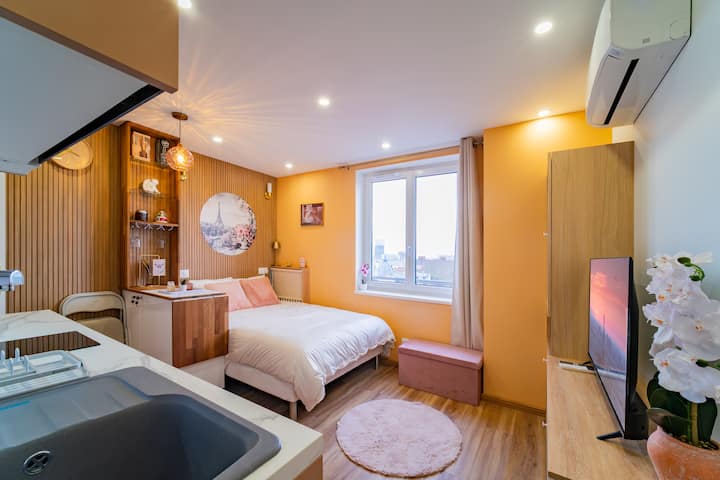 Paris En Rose - Studio Pour 2 - Climatisation - Châtillon