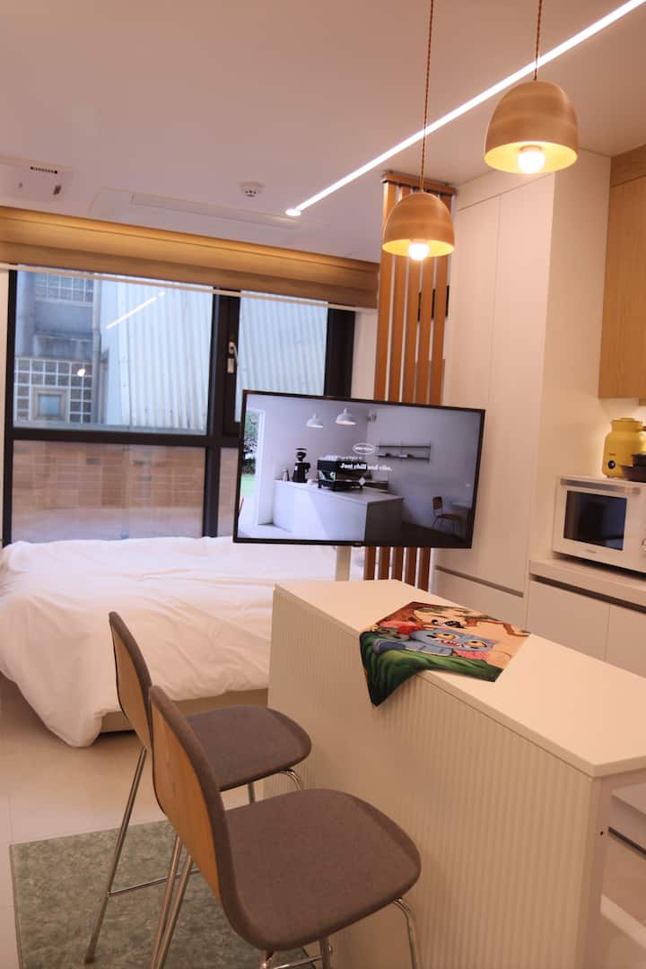 2025년럭셔리신축#따뜻한난방#투룸#퀸침대2개#선릉역도보5분#2호선#강남#홍대#이태원#명동 - Seoul