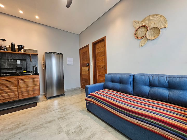 Apê Piso Superior Na Concha | Ar, Wi-fi E Cozinha - Itacaré