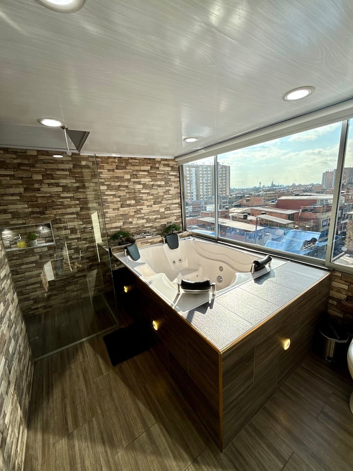 Apartamento Duplex Con Jacuzzi Cerca Al Aeropuerto - Bogotá