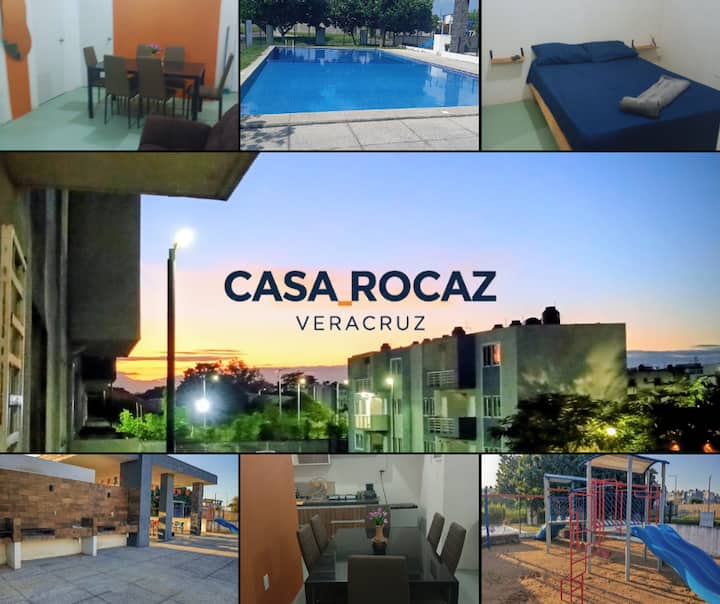 Casa Rocaz | Confort Funcional Y Alberca - Costa Dorada