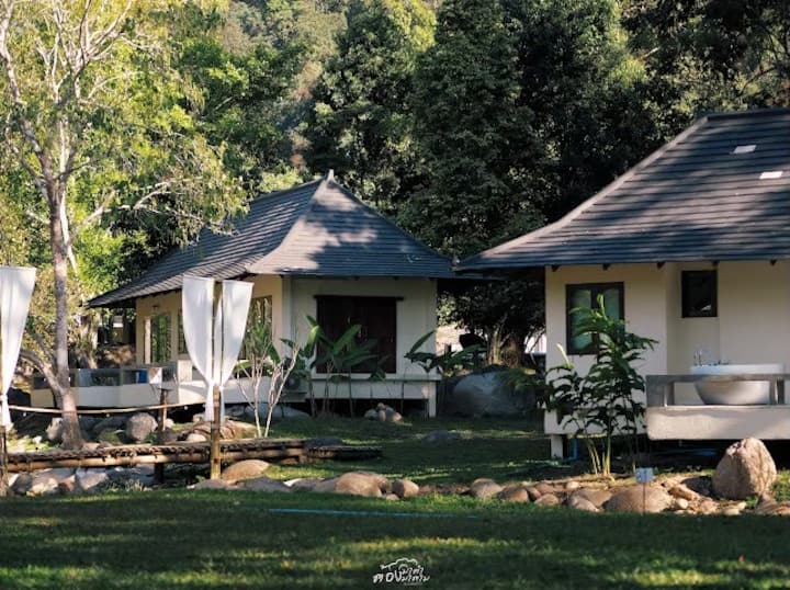 Tara Valley Family Room By The River - Phrao District