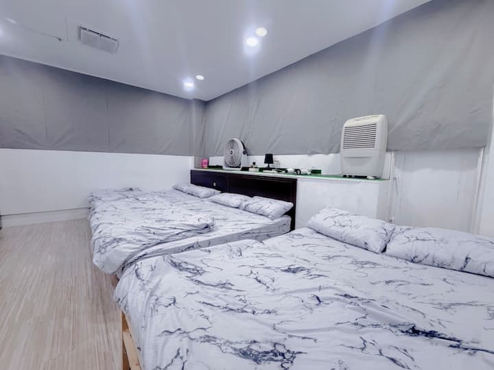 L1-月租套房-合租套房-靠近龍山寺、西門町、捷運站-私人公寓（適合短期月租國外留學生） - 林口區