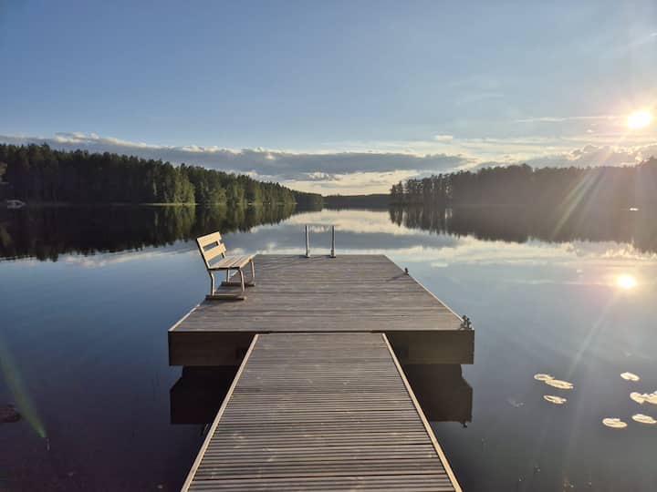 Järvenrantamökki 50 Min Helsingistä - Lohja