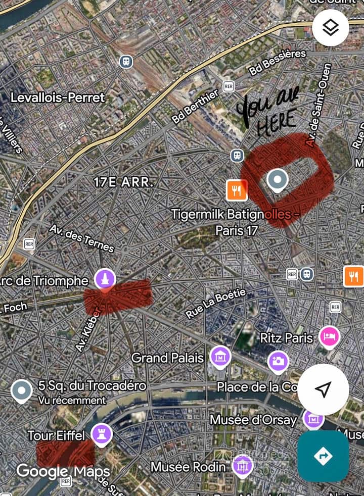 Cozy Apartment Near Champs-élysées And Montmartre - Paris