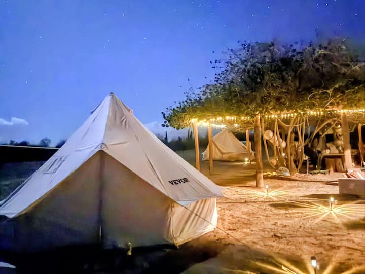 Glamping Cerca De Puerto Chale Bajo Las Estrella - Baja California Sur